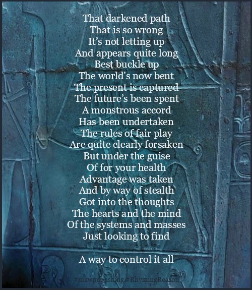 That darkened path… (poetry) | MKW Publishing