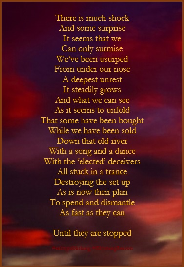 There is much shock… (poetry) | MKW Publishing